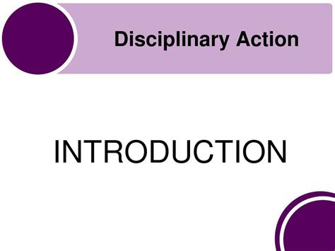 Ppt Disciplinary Action Procedure Powerpoint Presentation Free