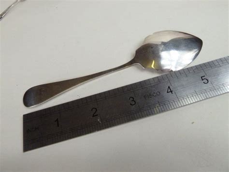 Fossils And Antiques Antique Sterling Silver Jam Spoon