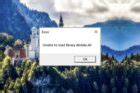 Unable To Load Library Dbdata Dll Ways To Fix It