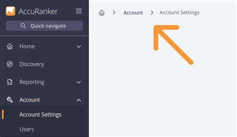 Help — Navigating In Accuranker — Accuranker