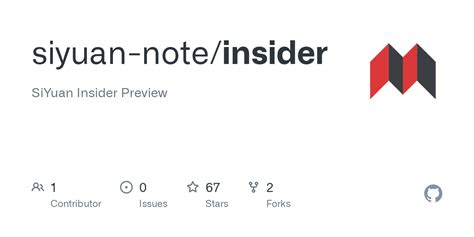 Pull Requests · Siyuan Noteinsider · Github