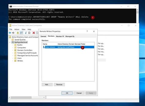 How To Remove Ad Active Directory Group Member Itechguides