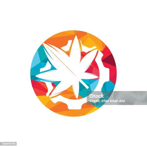 기어 와 대마초 벡터 로고 디자인 칸 나비 디올 산업 회사 로고 개념 건강관리와 의술에 대한 스톡 벡터 아트 및 기타 이미지 건강관리와 의술 공장 산업 건물 기계