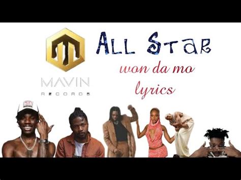 Won Da Mo Lyrics Video By Mavins And Rema YouTube