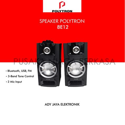 Jual Speaker Polytron Pas 8e12 Bluetoothfm Shopee Indonesia