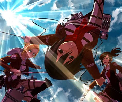 ☤snk☤girls Shingeki No Kyojin Attack On Titan Fan Art 35631220