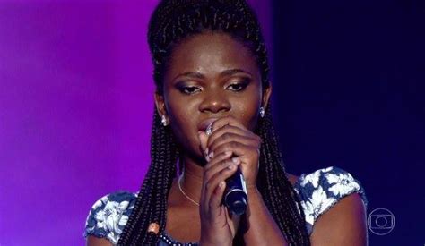 Isabel Antonio la fierté de lAfrique au concours The voice Brazil