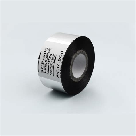Black Gold Silver High Quality Scf 900 Date Coding Ribbon 25mmx100m
