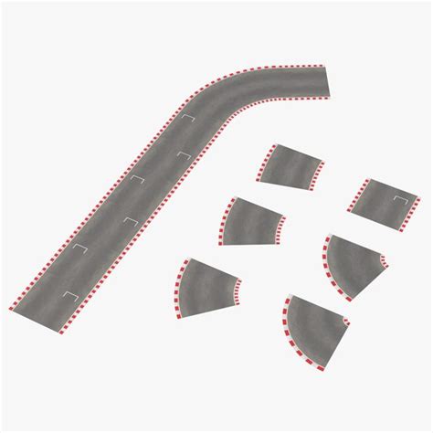 경주용 도로 표면 3d 모델 Turbosquid 2181708