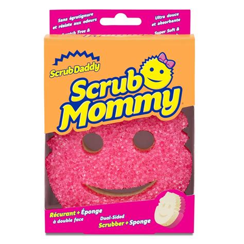 Scrub Daddy Scrub Mommy Dual Sided Scrubber Sponge The Home Depot Canada