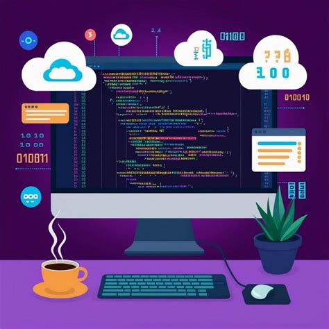 Flat Design Programmers Concept Premium Ai Generated Image