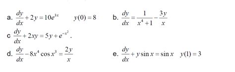 Solved 2 Use The Integrating Factor Method To Find The
