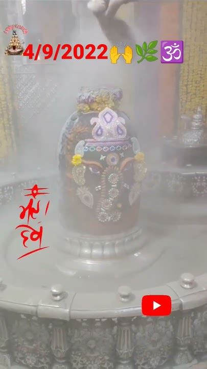 492022🌿🕉️🙏 स्वयंभू श्री महाकाल महाकालेश्वर ज्योतिर्लिंग भस्मारती