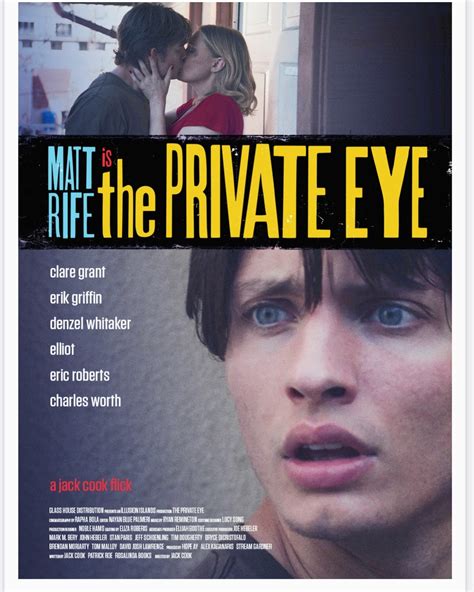 our film 🎥 “the private eye” starring mattrife and directed by