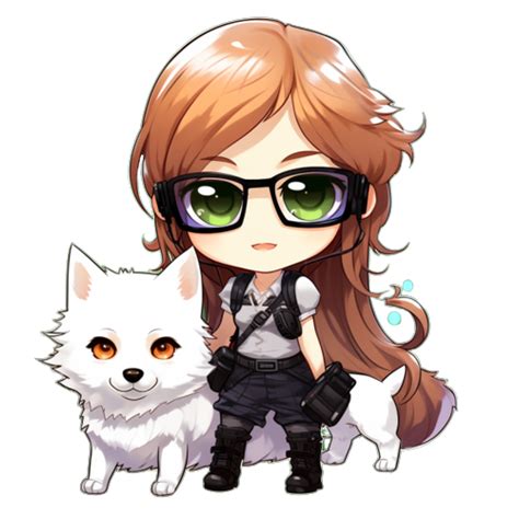 Jerry0420 Red Hair Chibi Anime Girl Heterochromi By Casualnerding On