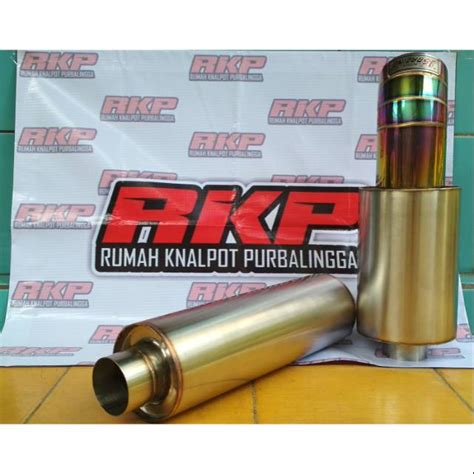 Jual Paket Knalpot Js Racing Pelangi Universal Murah Brio Jazz Innova Avanza Xenia Sedan Grand