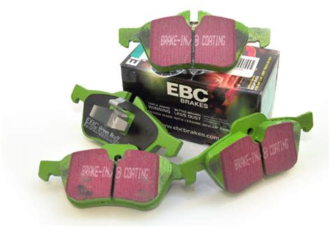 Mini Cooper Ebc Greenstuff Brake Pads Low Dust Mini Cooper