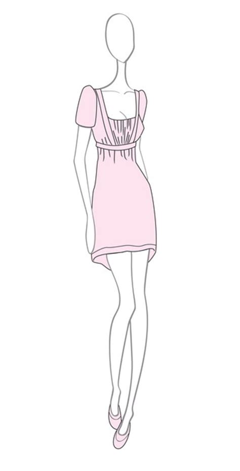 Come Disegnare Un Bel Modello Di Abito Passaggi