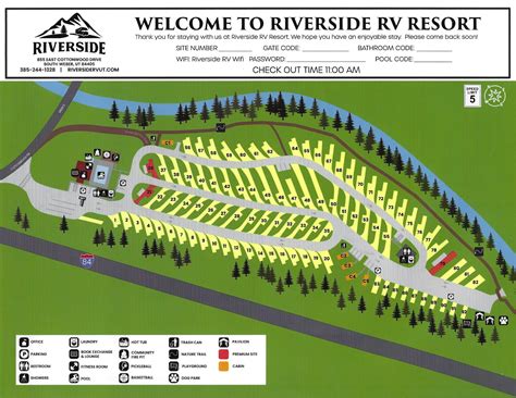 Map Riverside Rv Luxury Resort Rv Park Near Salt Lake City