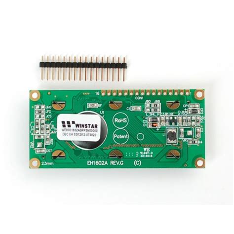 Adafruit Blue Character Oled 16x2 Display Botiga Grn