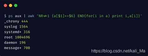 Linux教程 Linux 三剑客之 Awk 实战详解awk F Csdn博客