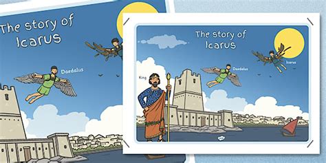 Icarus Display Poster Teacher Made Twinkl