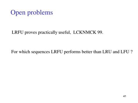 PPT Competitive Analysis Of The LRFU Paging Algorithm PowerPoint Presentation ID