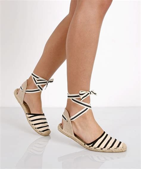 Soludos Classic Sandals Stripe Natural Black Stripe Fsa1101 Free