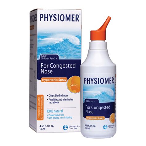 Nasal Spray For Allergies Sinus Cold Rhinitis Physiomer