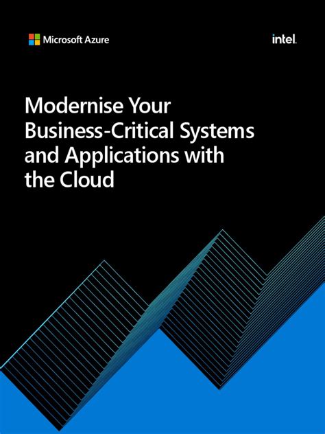 Modernise Your Business Critical Systems And Applications With The