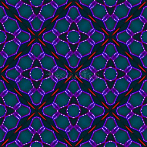 用于呈现的具有对称图案的无缝多色背景 库存例证 插画 包括有 背包 织品 内部 抽象 小册子 208611049
