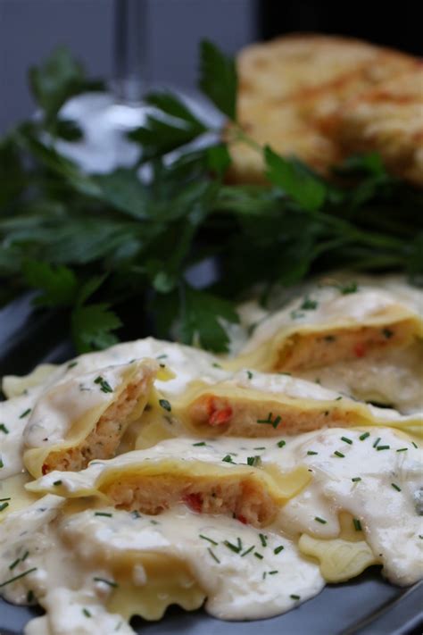 Lobster Ravioli Alfredo Sauce Recipe Bryont Blog