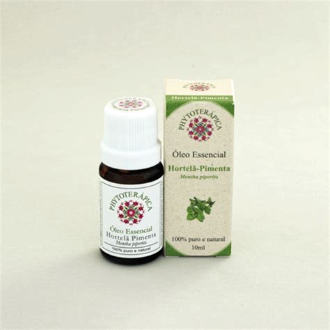 Óleo Essencial de Hortelã Pimenta 11ml Farmácia Silicea