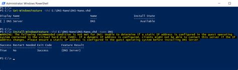 How To Install And Manage Dns On Windows Nano Server A Passionate System Admin Blog
