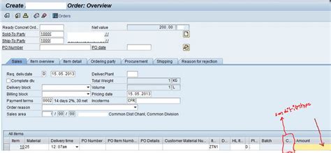 Solved Input Manual Amount In Kbetr On Item Overview Sap Community