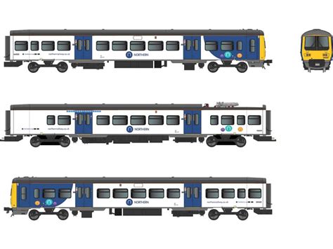 Dapol Class 323 225 3 Car Emu Northern Dcc Sound Oo Gauge Da4d 323