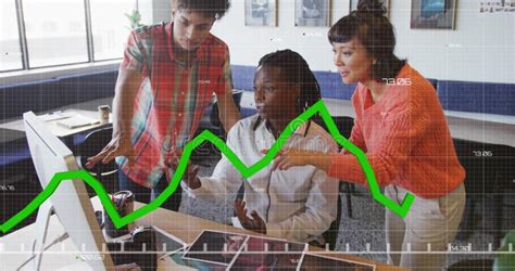 Image Of Graphs And Changing Numbers Over Diverse Coworkers Discussing