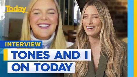 Tones And I Catches Up With Today