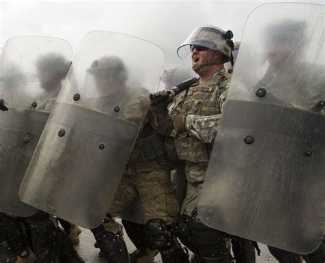 Crowd Riot Control Training Jmrc Article The United States Army