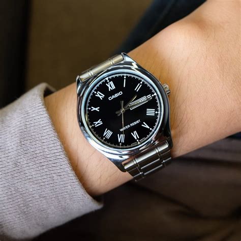 Casio Analog Mens Watch Mtp V006d Shopee Malaysia