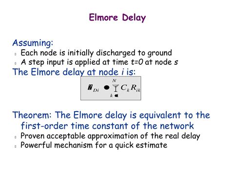 Ppt Interconnect Analysis For Linear Systems In Electrical