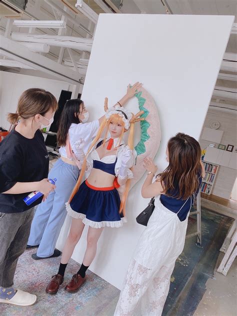 Japans Top Cosplayer Enako Goes Full Dragon Maid For Latest Shoot