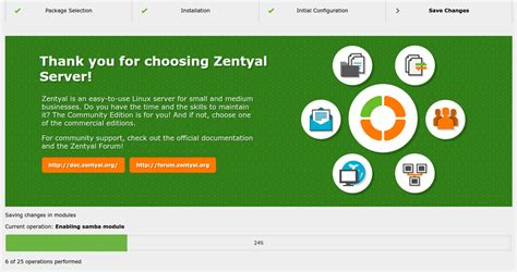 Installation — Zentyal 5 1 Documentation