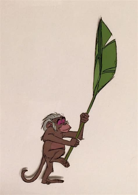 Flunky Monkey The Jungle Book 1967 Animation Cel Jungle Book Disney