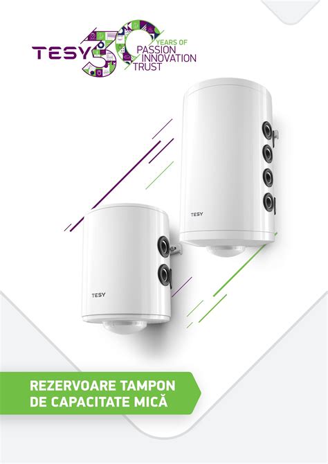 Tesy Small Capacity Buffer Tanks Broshure By Tesymkt Issuu