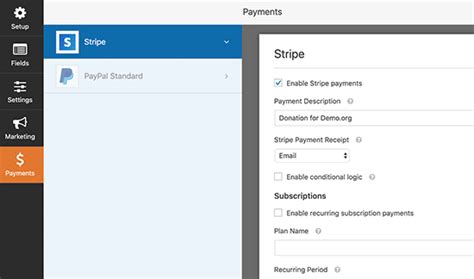 How To Add Stripe Donate Button In WordPress Recurring Option