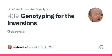 Genotyping For The Inversions Issue Bioinformatics Centre