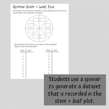Stem And Leaf Plots Lesson Activity And Worksheets TPT