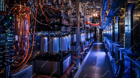 Next Generation Quantum Computing Facility Premium Ai Generated Image