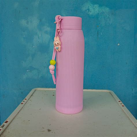 Botol Minum Kaca Labubu Botol Kaca Labubu Botol Maracon Corea